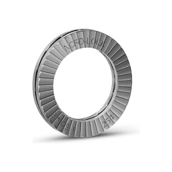 Nord-Lock Wedge Locking Washer - 254 SMO Stainless Steel - M8 5/16in - Pkg of 200 1164 | Zoro